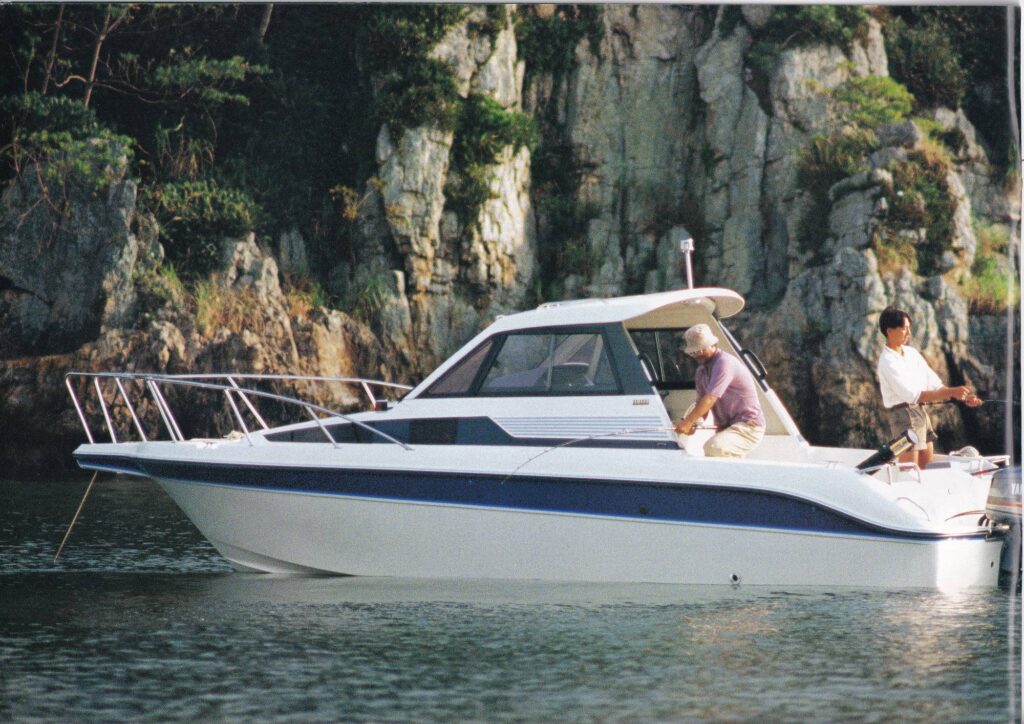 Du thuyền mini Yamaha FR24 máy 140 - Anpha Boat